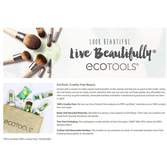 ecotools | Makeup | New Ecotools Facial Mask Sponges 3 Count Nwt | Poshmark